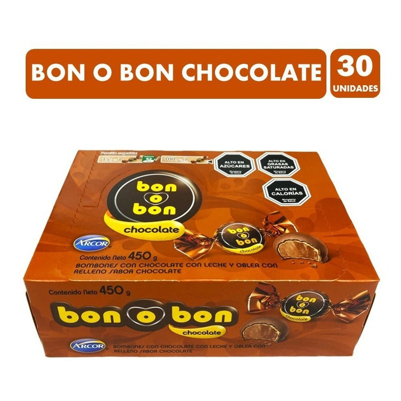 Bon O Bon Chocolate Arcor (caja Con 30 Unidades) - Comprar en Chile ...