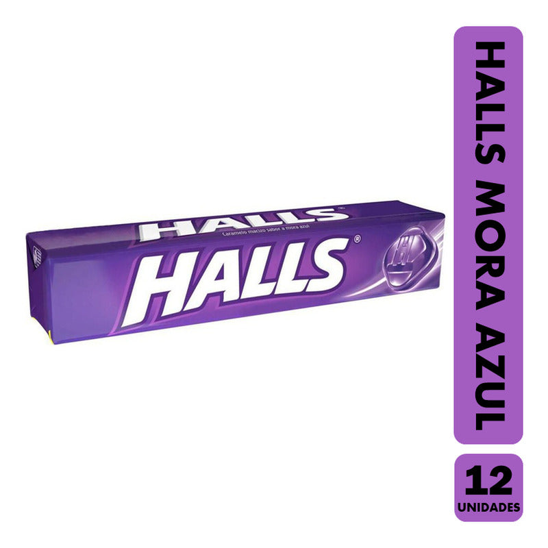 Halls Caramelos Refrescante - Sabor Blueberry (caja Con 12u) - Comprar ...