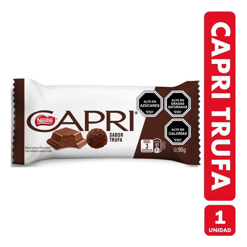 Capri De Chocolate Relleno Con Sabor A Trufa (contiene 90gr) - Comprar ...